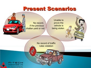 M tech e-challan device | PPT