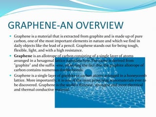 Nanotechnology and graphene(part of smart materials) PPT.pptx