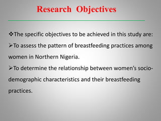 Breastfeeding Practices and Infant Survival | PPTX