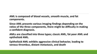 M-TOR in Management of Renal Angiolipomyoma | PPTX
