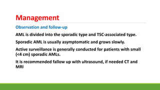 M-TOR in Management of Renal Angiolipomyoma | PPTX