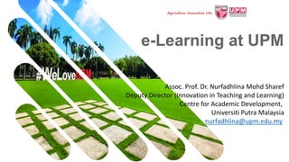 Introduction to eLearning at Universiti Putra Malaysia | PDF | Education industry | Industries