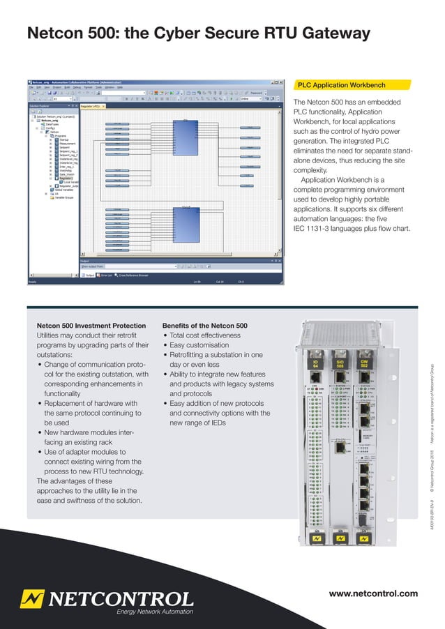 M00103 br-en-9 netcon-500_brochure | PDF