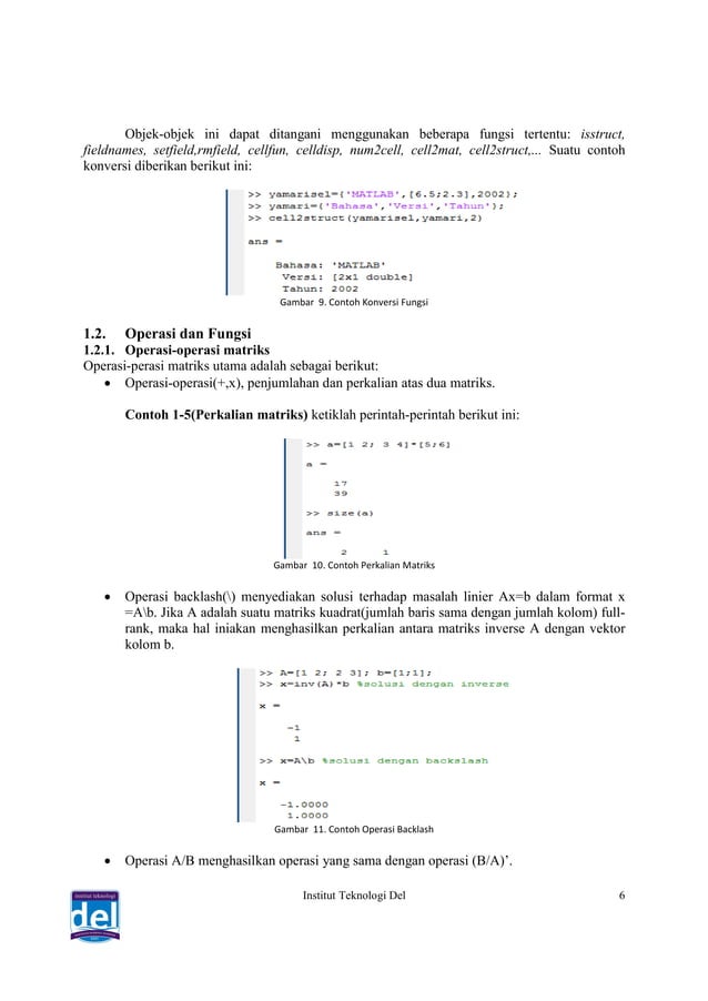 Module 1 - Introduce to MATLAB | PDF