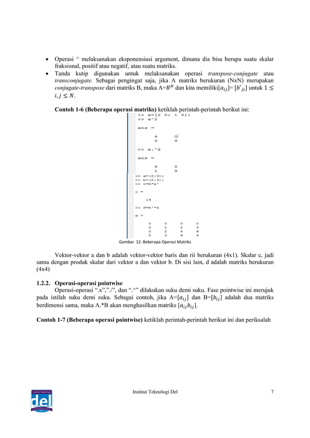 Module 1 - Introduce to MATLAB | PDF
