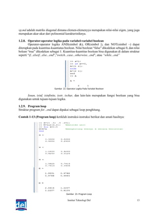Module 1 - Introduce to MATLAB | PDF