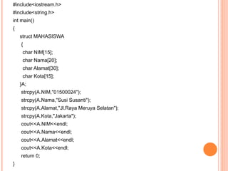m01-struktur-dasar-contoh dalam bahasa c.ppt