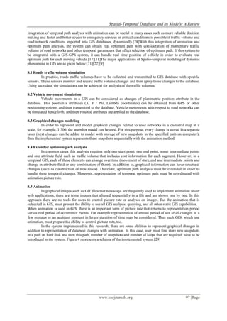 Spatio-Temporal Database and Its Models: A Review | PDF