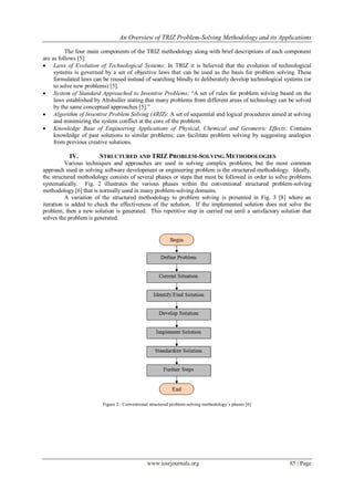 An Overview of TRIZ Problem-Solving Methodology and its Applications | PDF