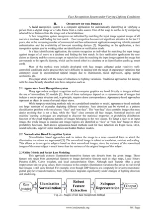 Face Recognition System under Varying Lighting Conditions | PDF