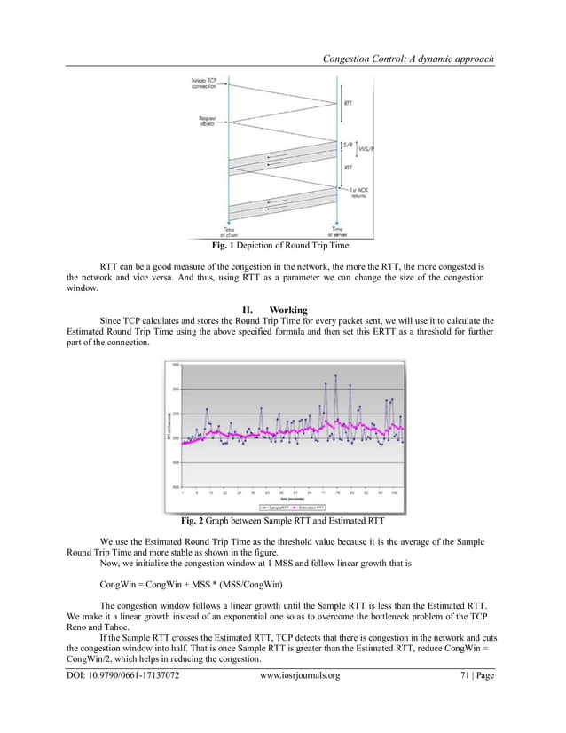 Congestion Control: A Dynamic Approach | PDF