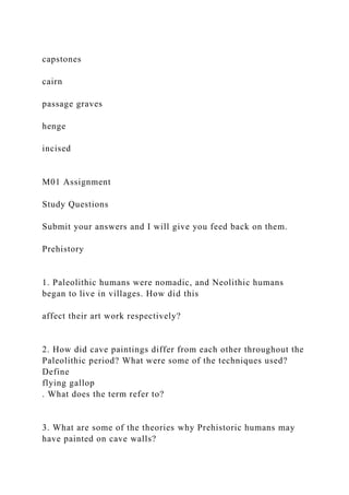 M01 AssignmentYou are responsible for knowing the following i.docx