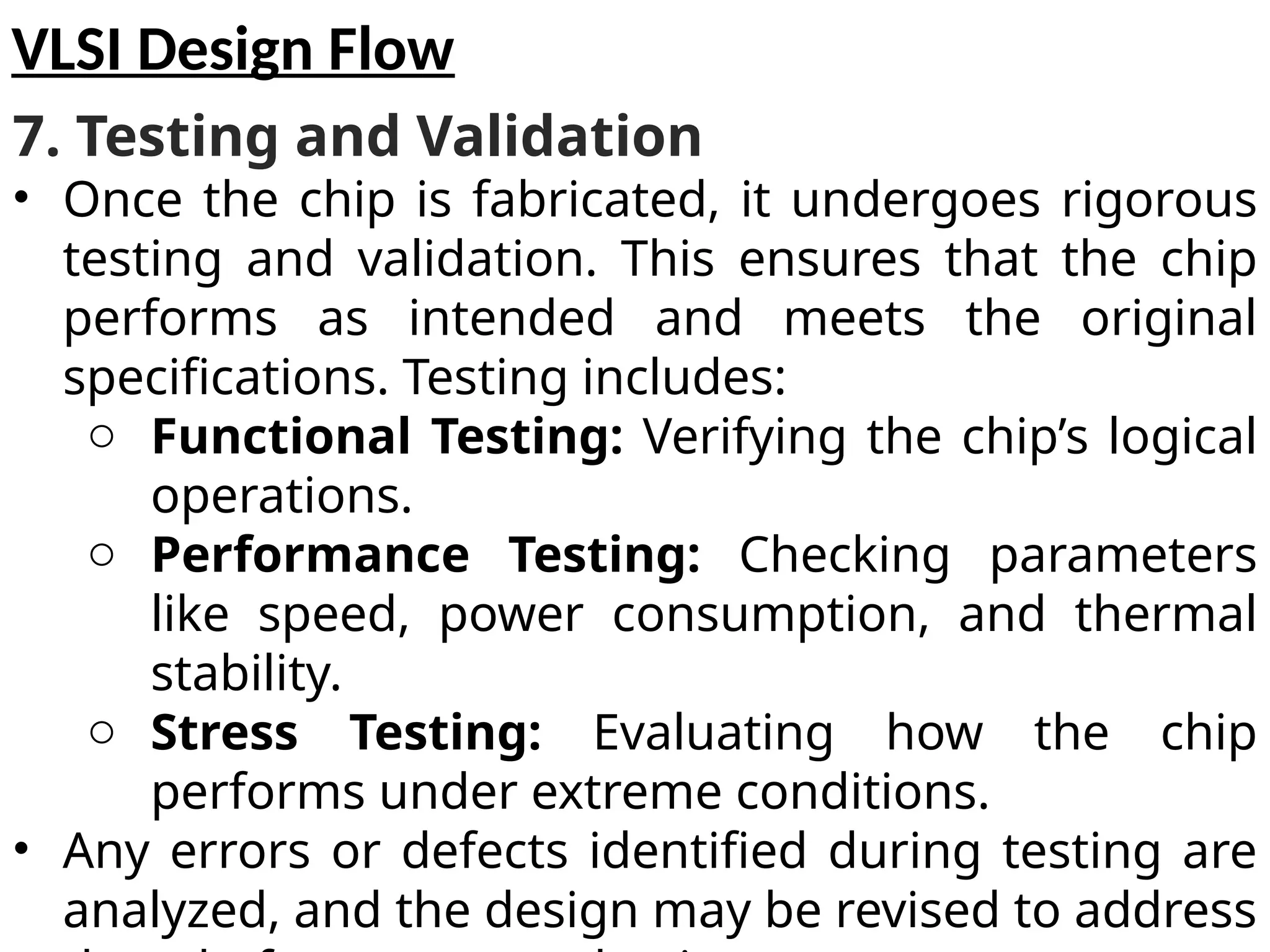 Introduction to VLSI Design Flow and Basic MOSFET | PPTX