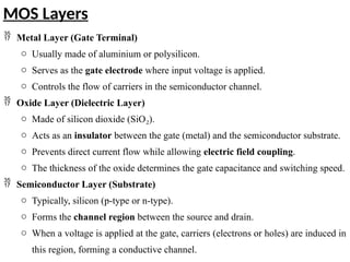 Introduction to VLSI Design Flow and Basic MOSFET | PPTX