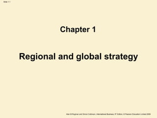 IB Ch # 01 by Alan Rugman | PPTX