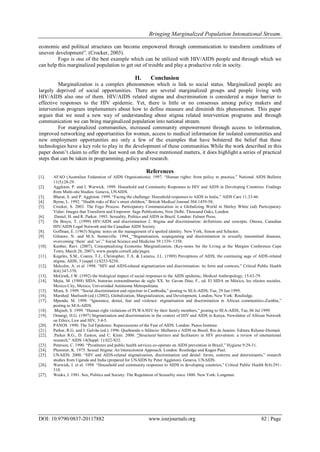 Bringing Marginalized Population Intonational Stream. | PDF