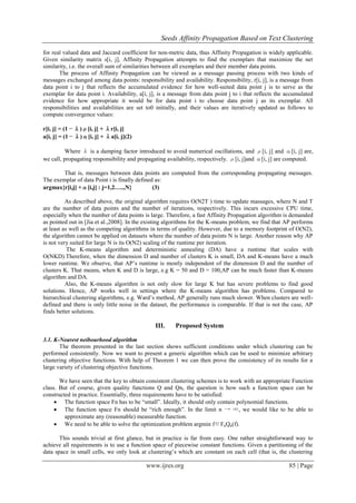 Seeds Affinity Propagation Based on Text Clustering | PDF