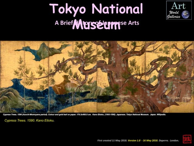 Tokyo National Gallery - A Brief History of Japanese Art | PPSX | Arts ...