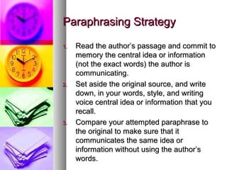 M02 plagiarism power point | PPT