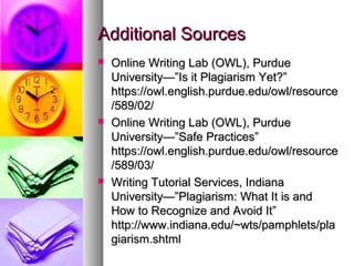 M02 plagiarism power point | PPT