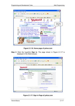 2.1 Web Programming - InternetBasics | PDF