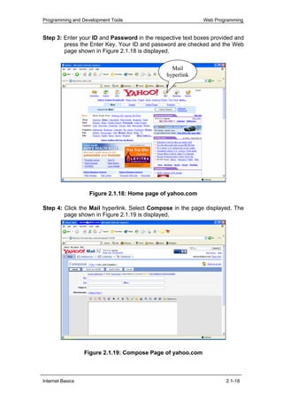 2.1 Web Programming - InternetBasics | PDF