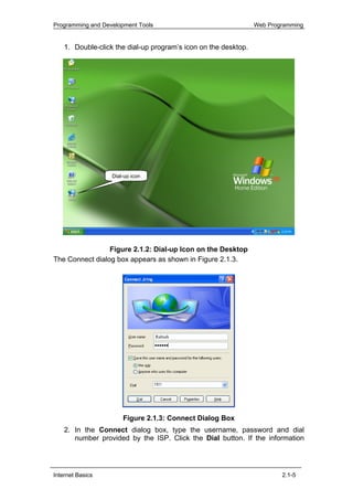 2.1 Web Programming - InternetBasics | PDF