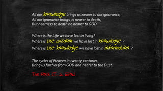 M03 introduksi dikw | PPT