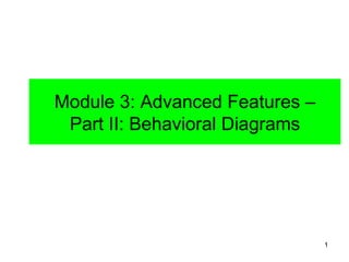 M03 2 Behavioral Diagrams | PPT