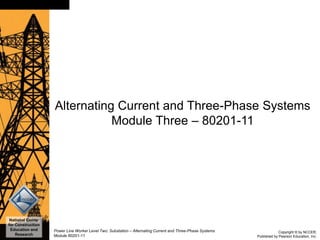 Module Three - Alternating Current and Three-Phase Systems - NCCER ...