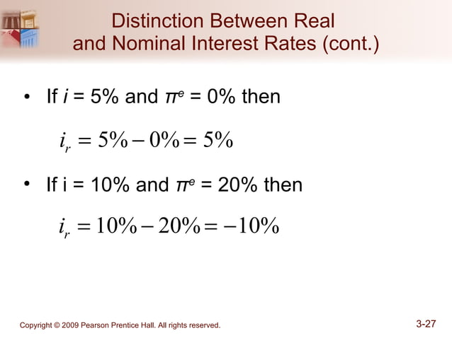 Chapter 03_What Do Interest Rates Mean and What Is Their Role in Valuation?