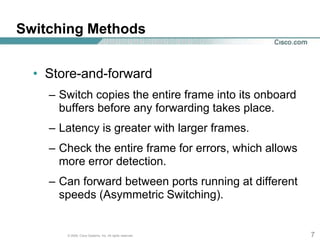 Layer 2 switching fundamentals(networking) | PPT