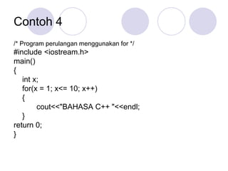 using looping in basic programming for beginners | PPT