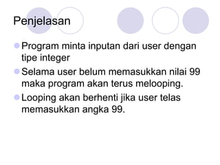 using looping in basic programming for beginners | PPT