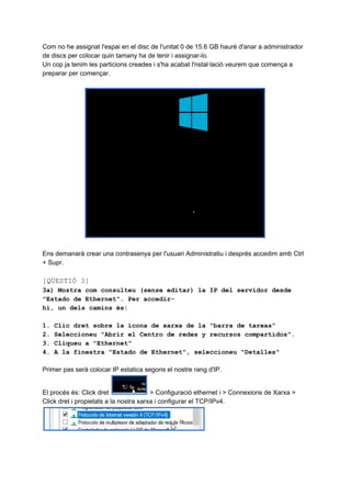 Treball Windows Server | PDF