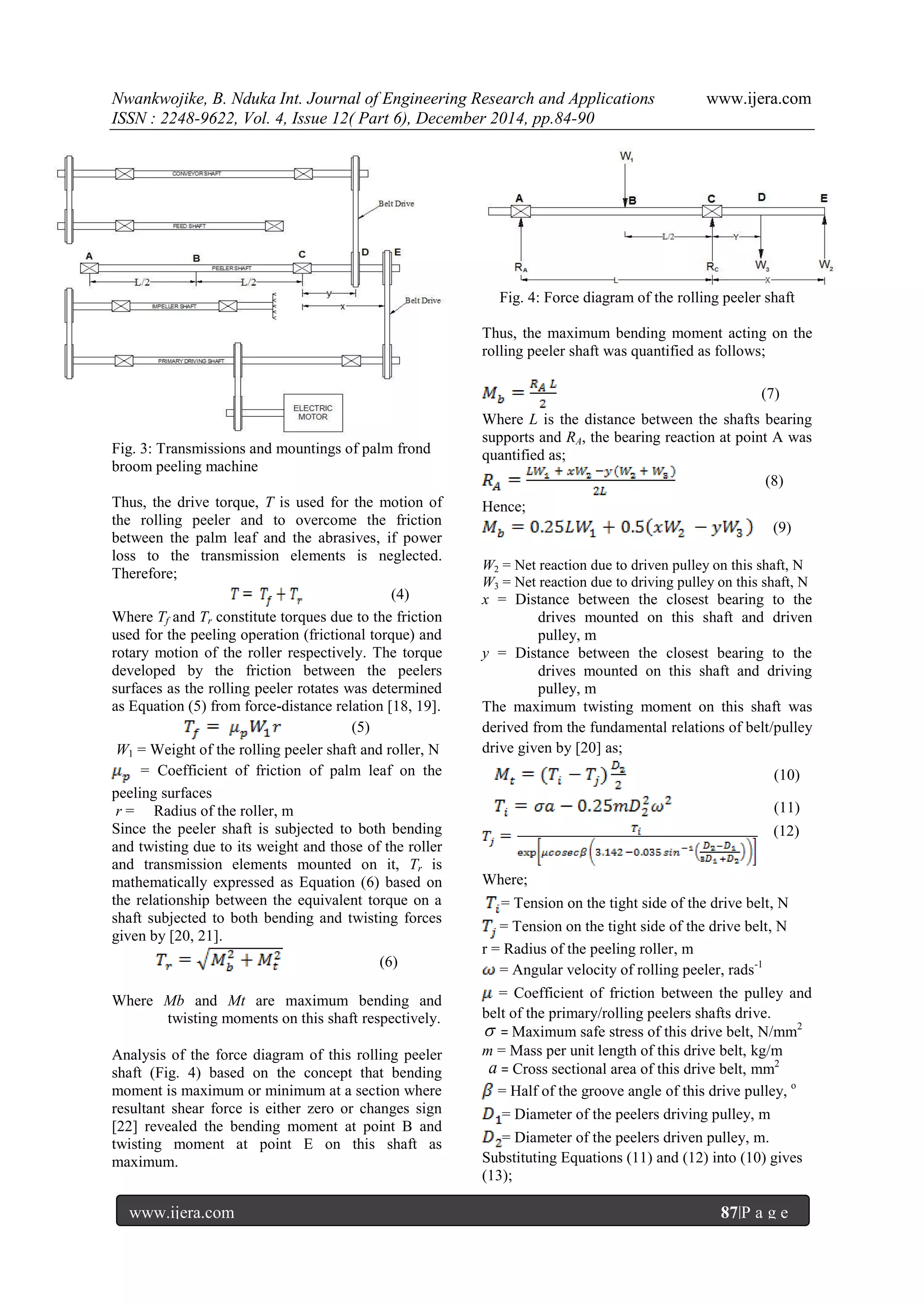 Development of Abrasive Selection Model/Chart for Palm Frond Broom Peeling Machine Design | PDF