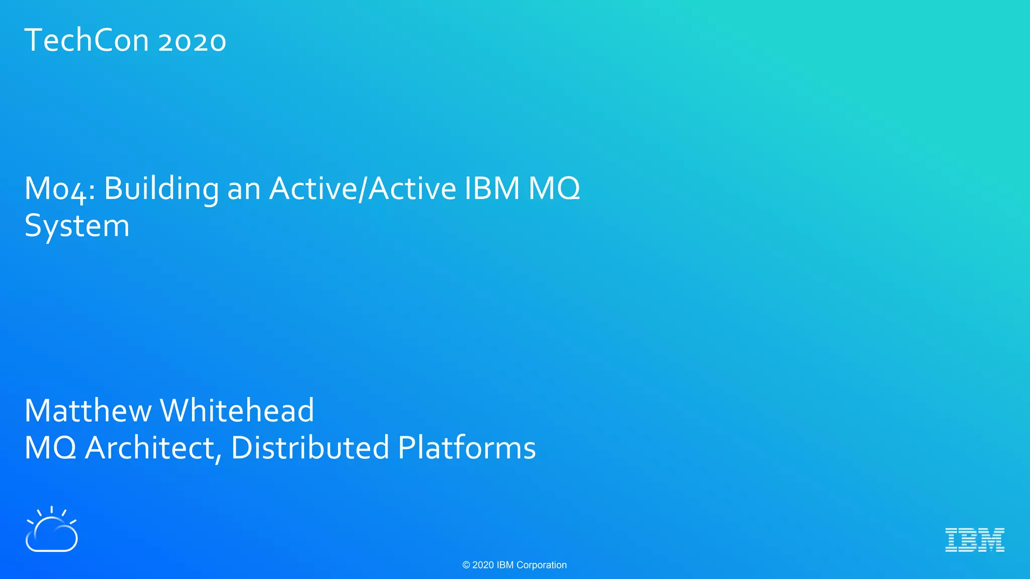 Building an Active-Active IBM MQ System | PPTX