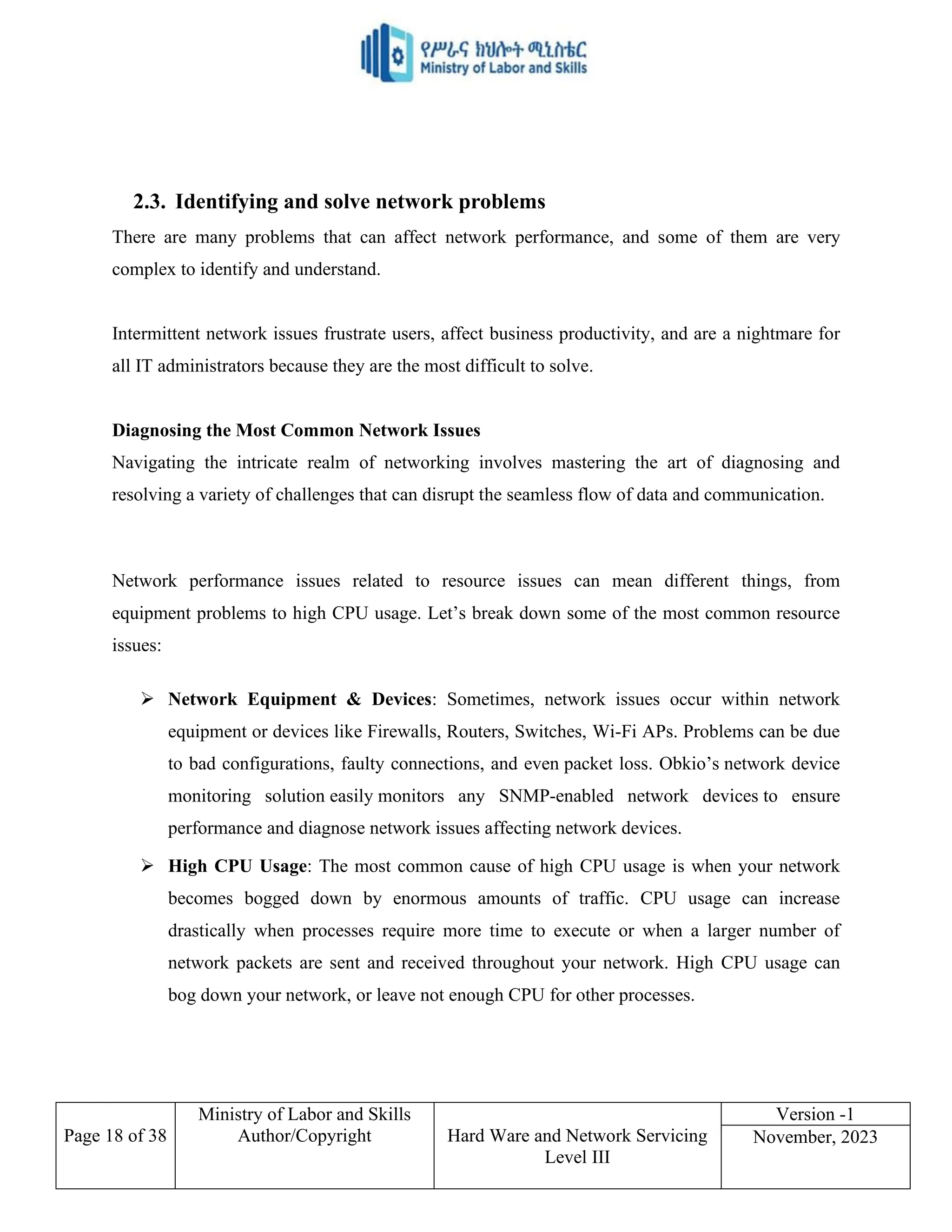 M05 - Identify and Resolve Network Problems.pdf