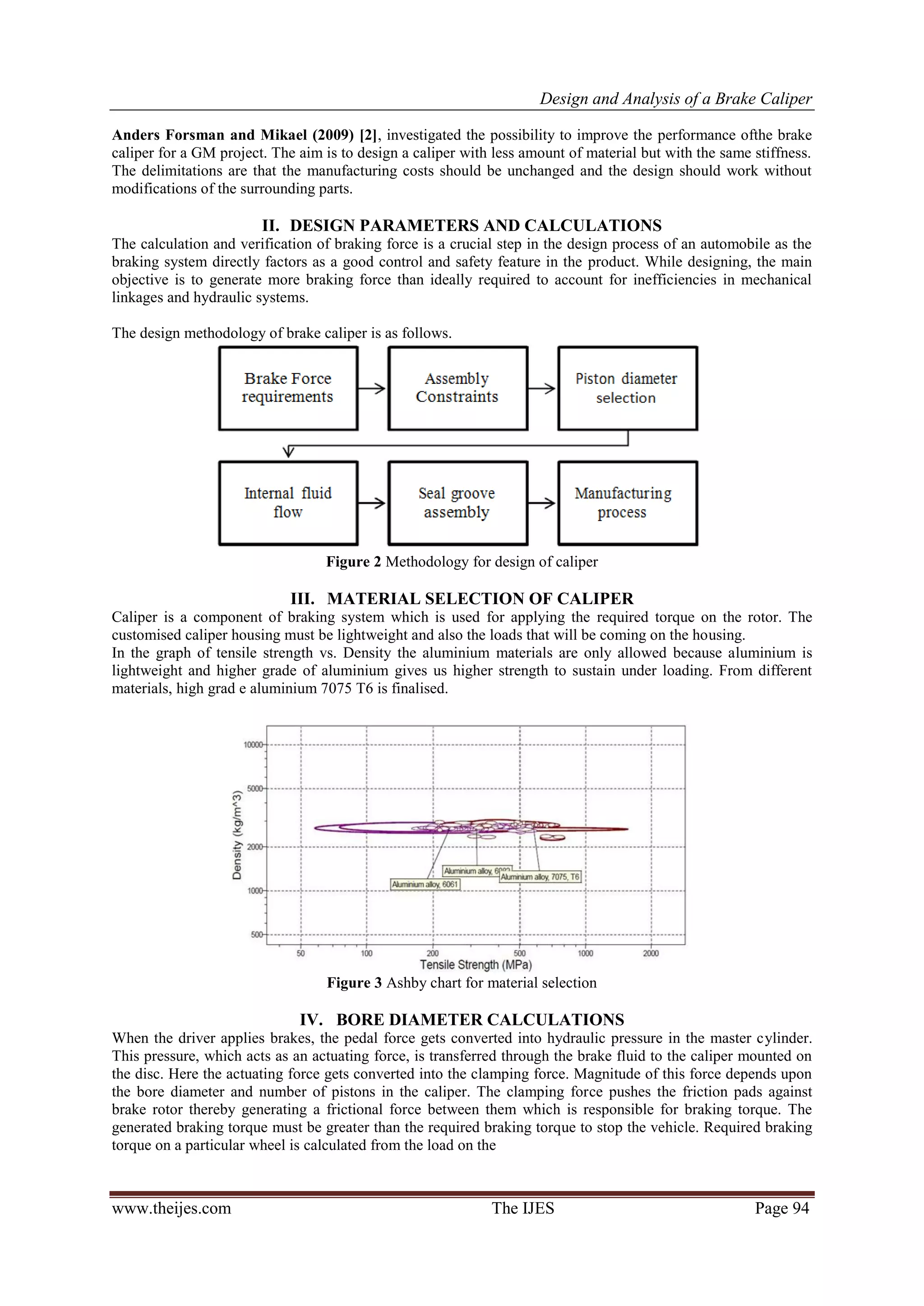 Design and Analysis of a Brake Caliper | PDF