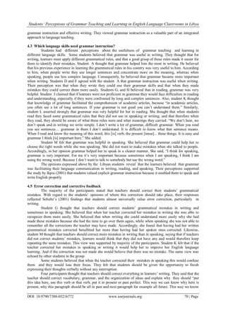 Students’ Perceptions of Grammar Teaching and Learning in English ...