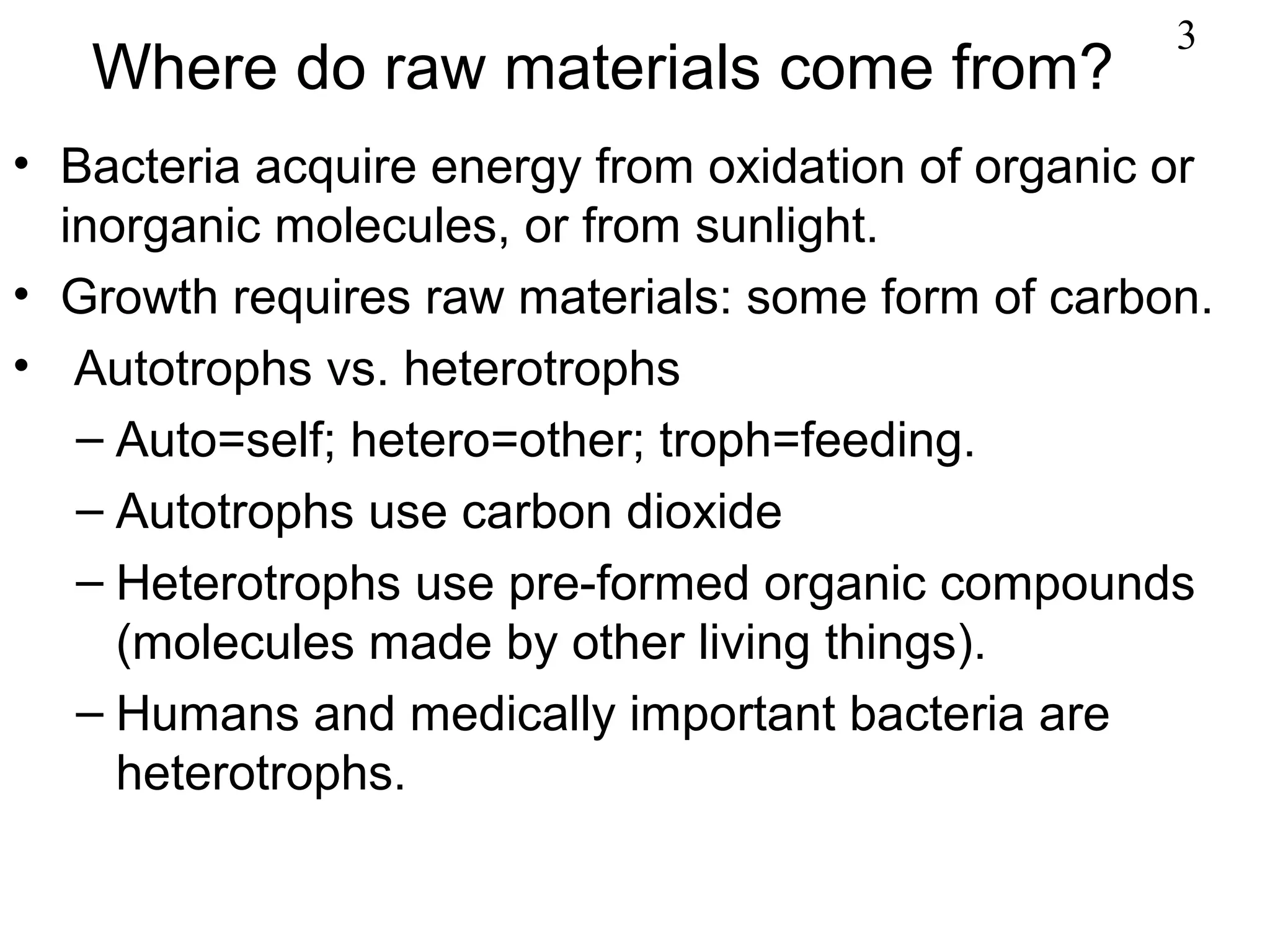 Bacterial Growth and Nutrition | PPT