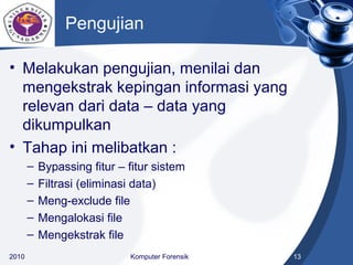 M05 metode komputer forensik | PPT