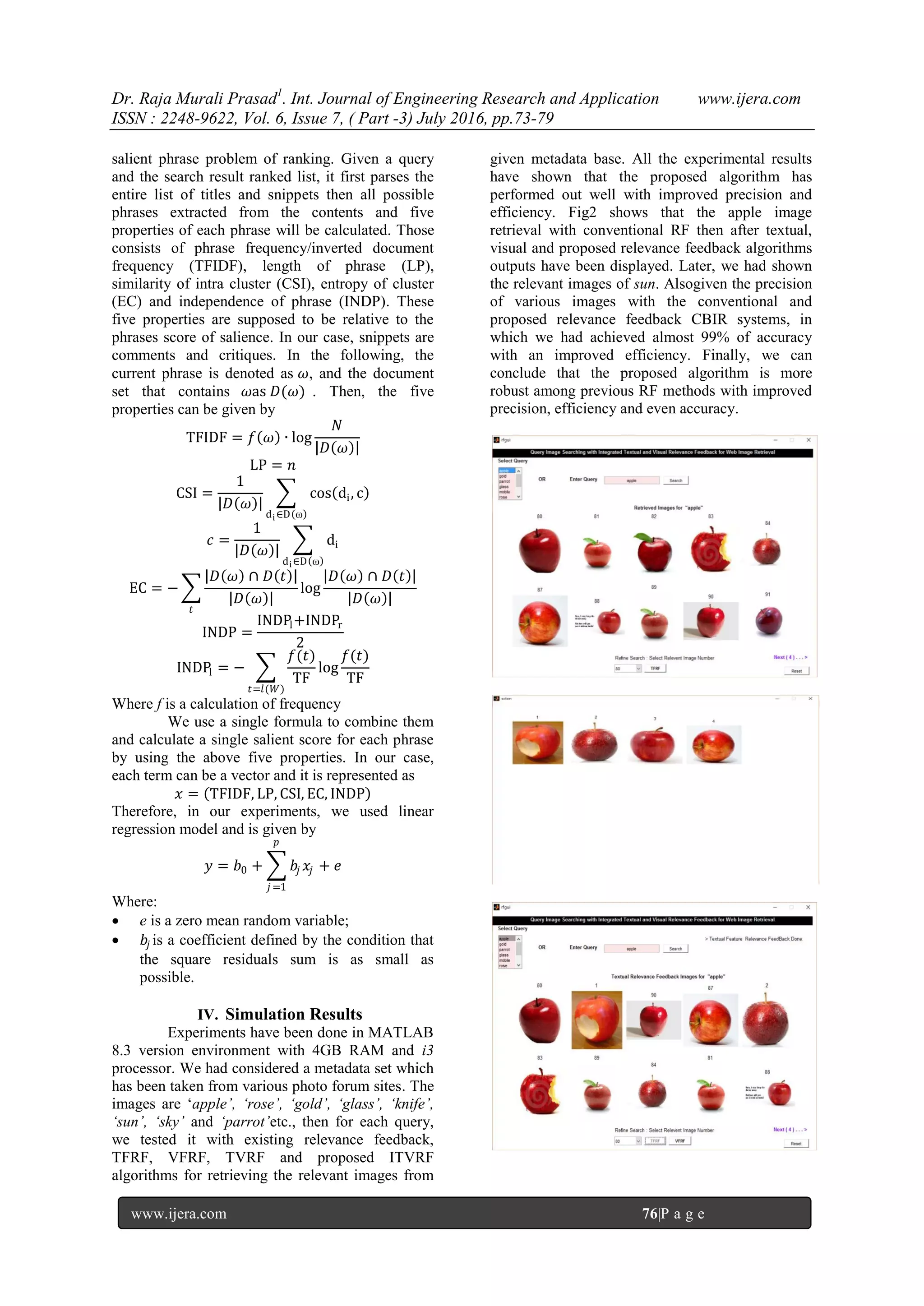 Query Image Searching With Integrated Textual And Visual Relevance