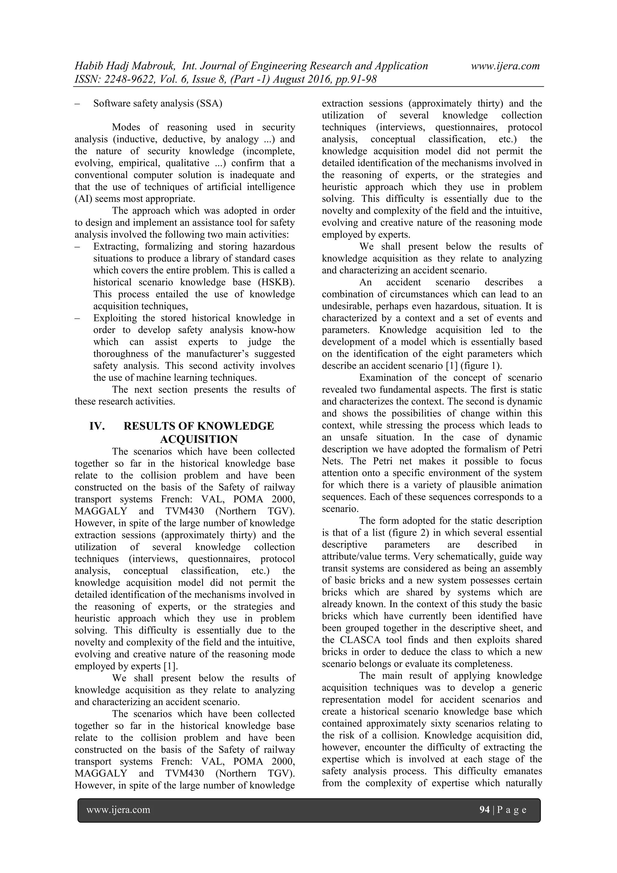 “CLASCA”: Learning System for Classification and Capitalization of Accident Scenarios of Railway ...