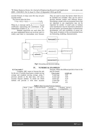 Analysis of Forecasting Sales By Using Quantitative And Qualitative Methods | PDF
