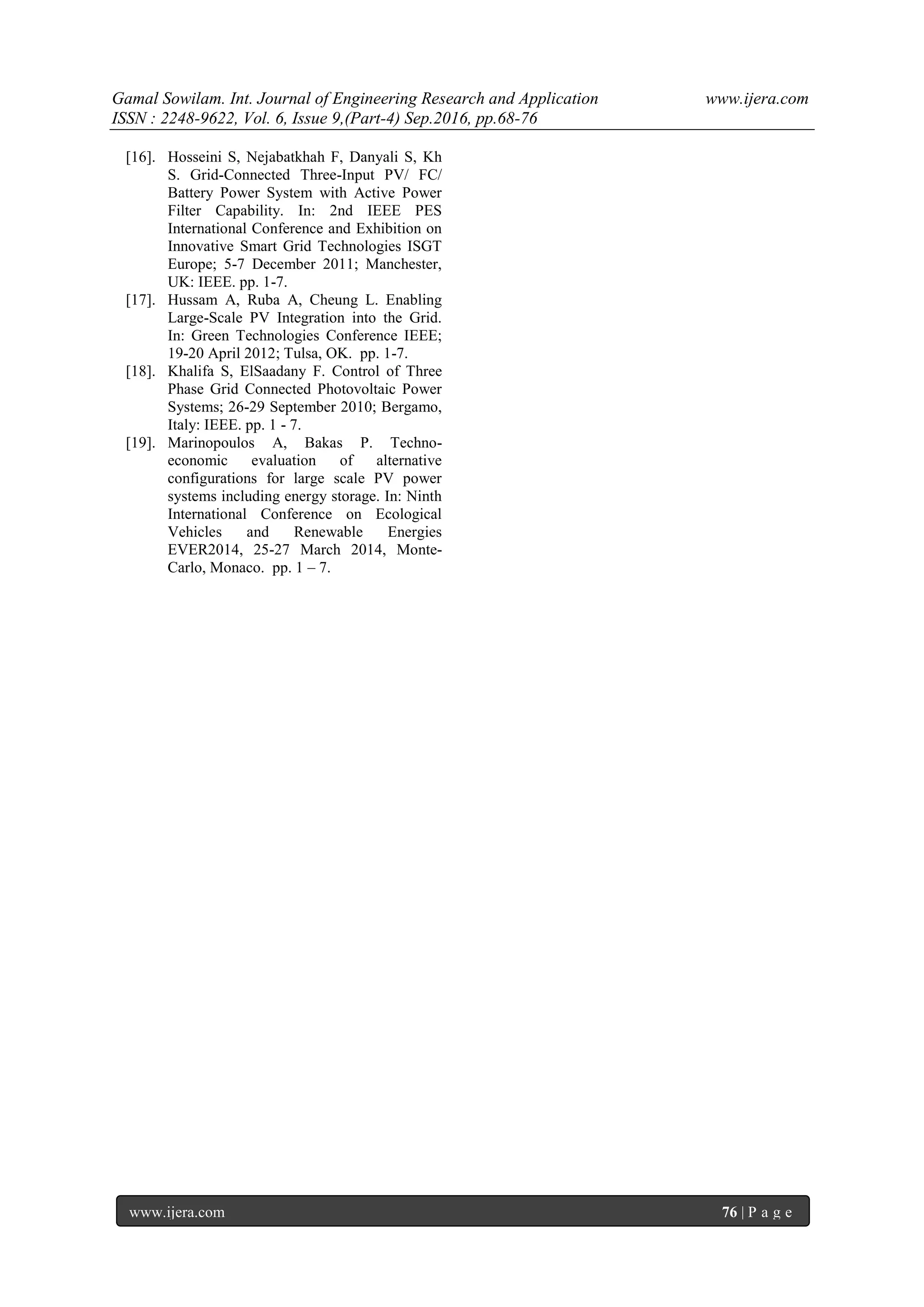 Grid Integration of Large PV Power Systems Using HVDC Link | PDF