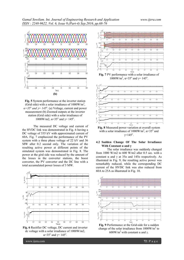 Grid Integration of Large PV Power Systems Using HVDC Link | PDF