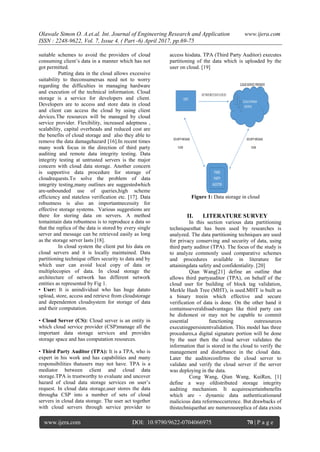 Data Partitioning Technique In Cloud: A Survey On Limitation And Benefits | PDF | Cloud ...