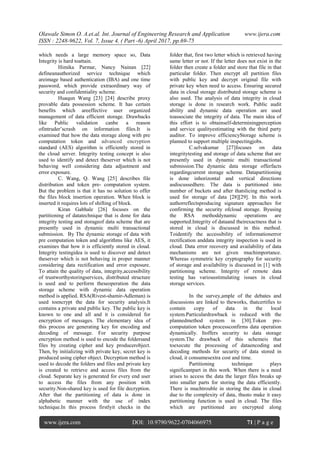 Data Partitioning Technique In Cloud: A Survey On Limitation And Benefits | PDF | Cloud ...