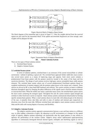 Implementation of Wireless Communication using Adaptive Beamforming of ...